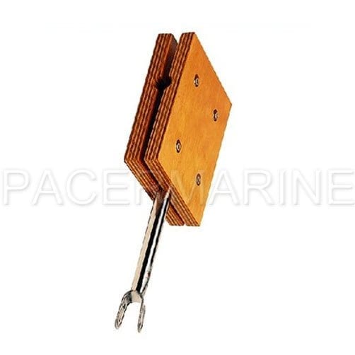 Auxiliary Outboard PushPit Rail Bracket – Pacermarine