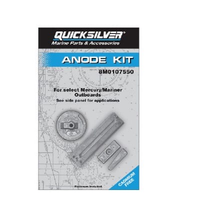 Mercury Mariner Outboard Verado 135hp Thru 200hp Anode Kit – Pacermarine