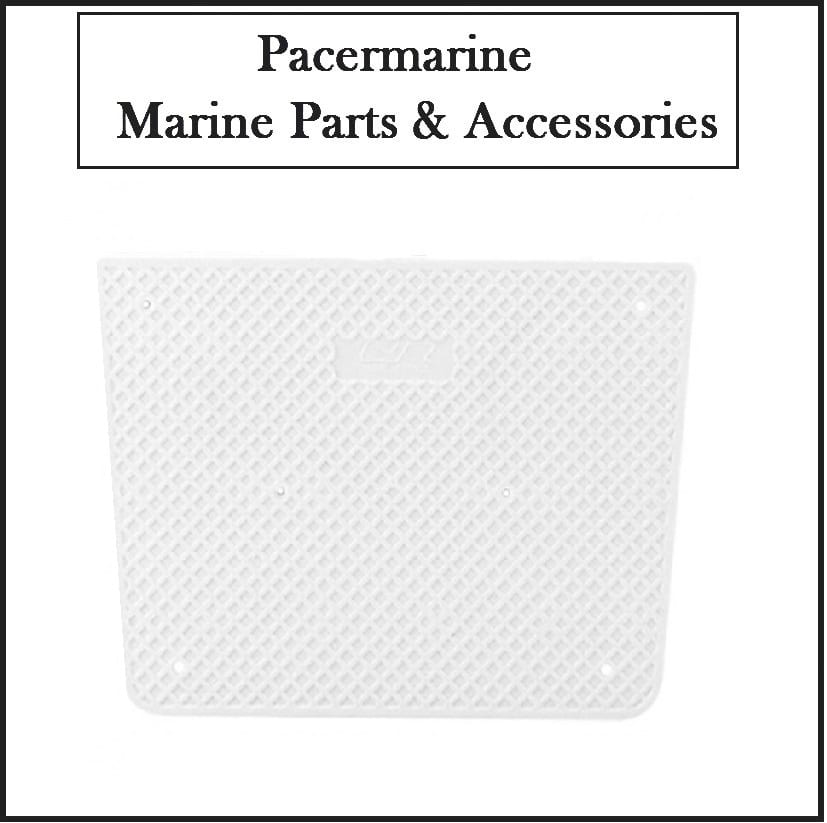 Outboard Transom Pad 450mm X 360mm White – Pacermarine