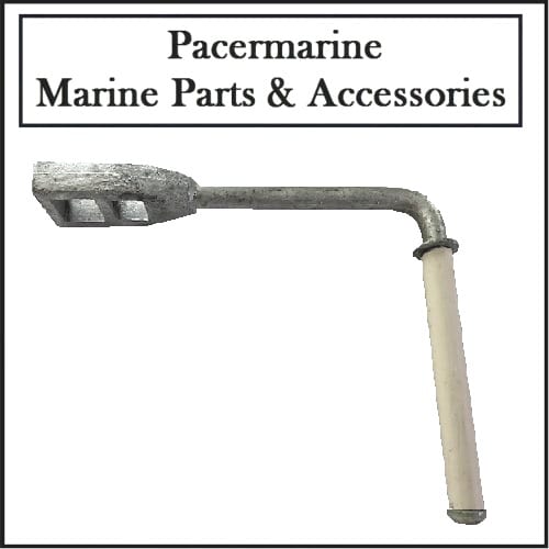 Windlass Lock Key Galvanized Rotating Handle – Pacermarine