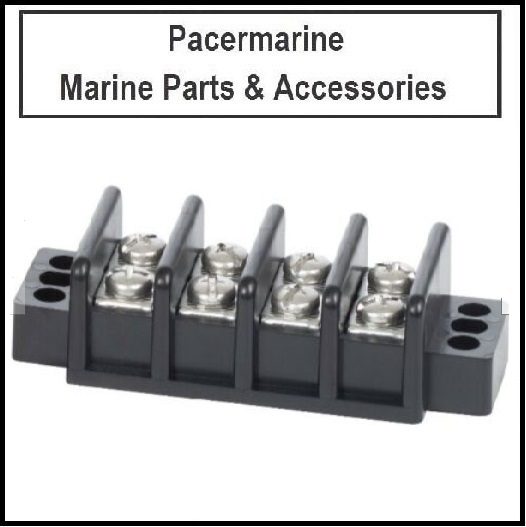 Blue Sea Terminal Block 30A – 4 Circuit – Pacermarine