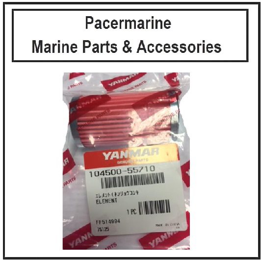 Yanmar 104500-55710 Fuel Filter element – Pacermarine