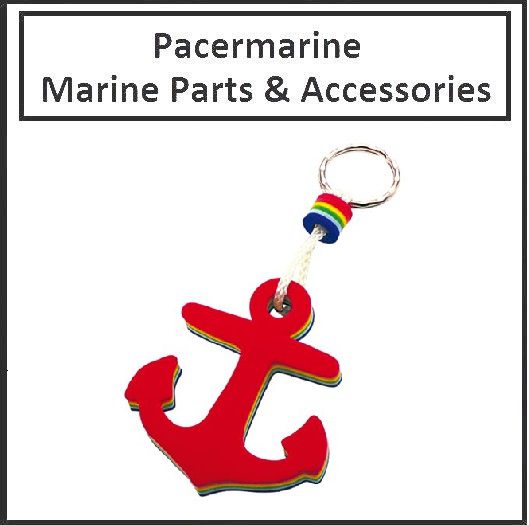 Floating Anchor Multi-colour foam Keyring – Pacermarine